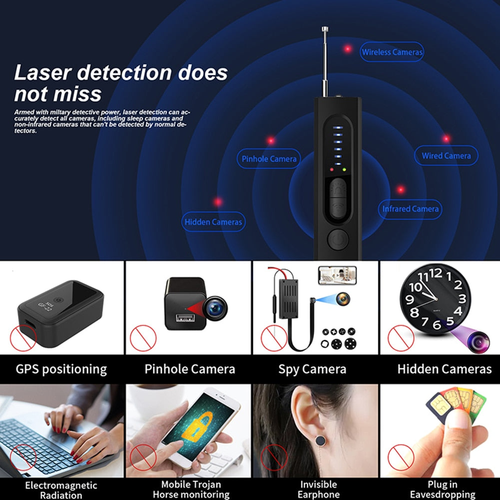 RF Signal Hidden Camera Detector Anti Spy – Onlyepic
